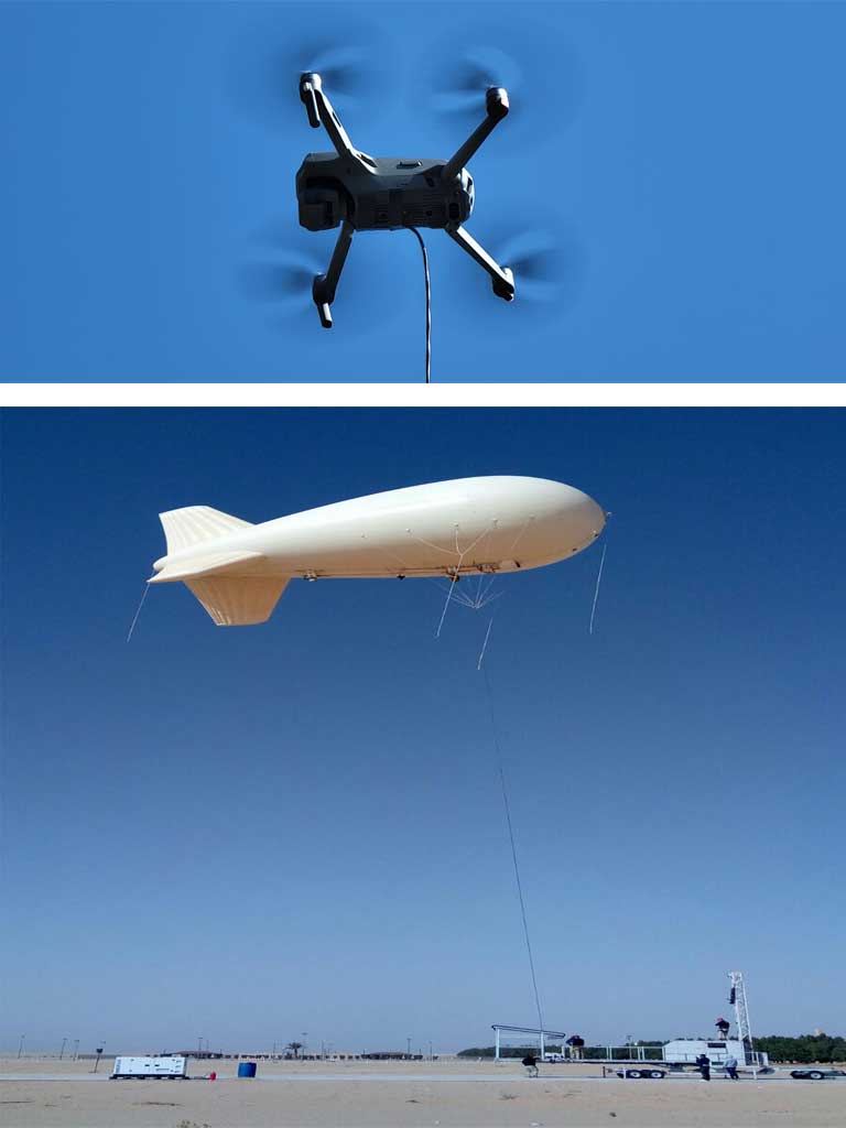 Drones & Aerostats - Linden Photonics Inc